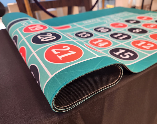 CEG Roulette Desk Mat 48" X 24" – Casino Quest